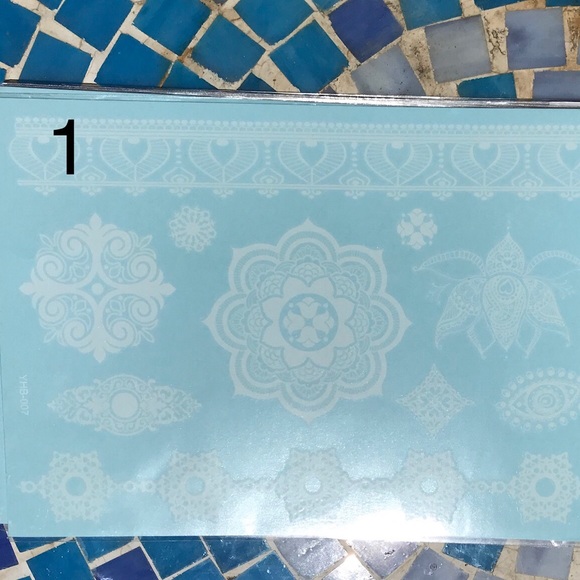 Other | White Temporary Tattoos | Poshmark